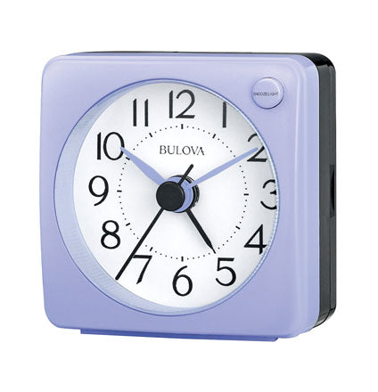 Travel Alarm Clock - Violet | Airline International – Airline Intl