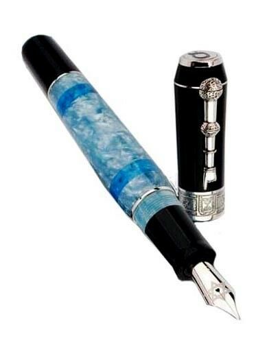 Delta Israel's 60th Anniv Sterling Trim Fountain Pen | Airline Intl
