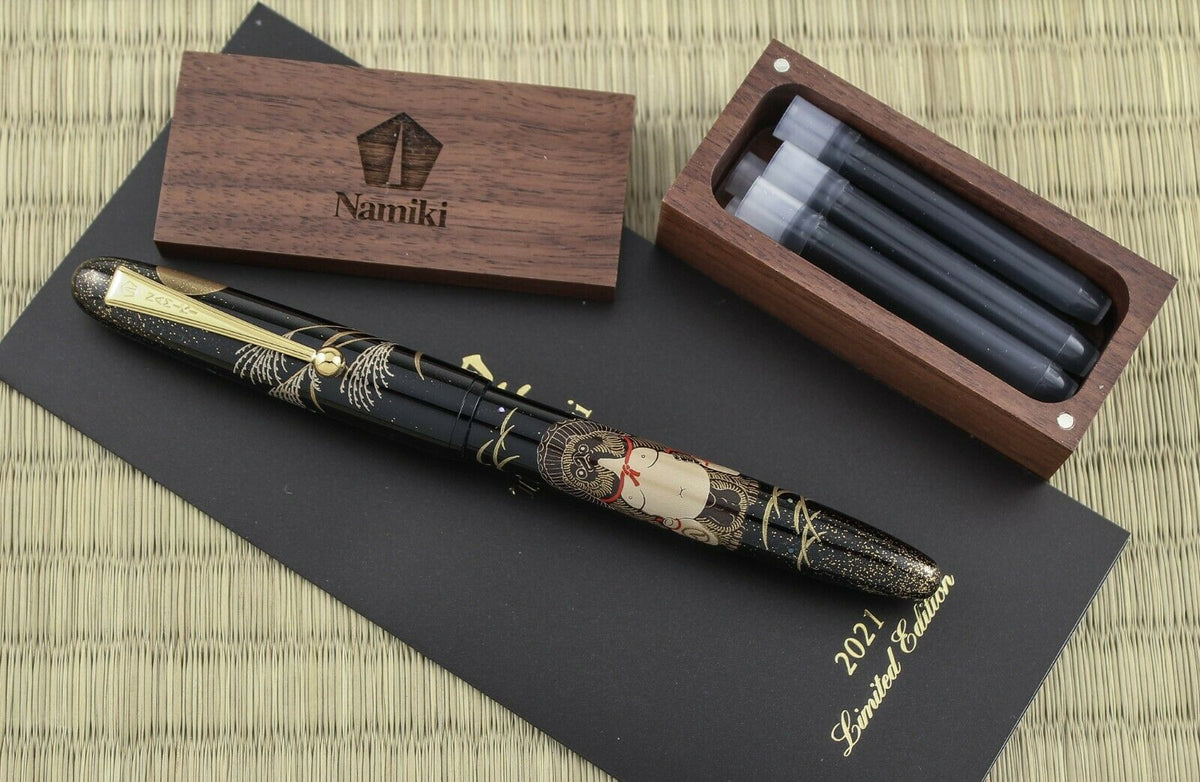Namiki Yukari Limited Edition Tanuki (Racoon Dog) Fountain Pen ...