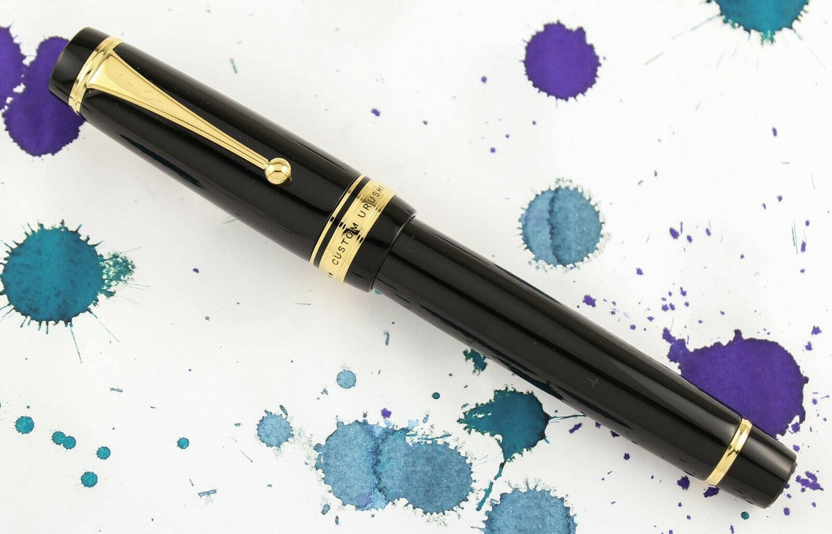 Pilot Custom Black Urushi Fountain Pen | Airline International ...