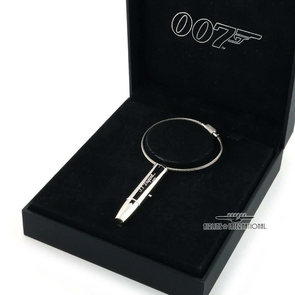S.T. Dupont James Bond 007 Bullet Flashlight Key Cable Ring – Airline Intl