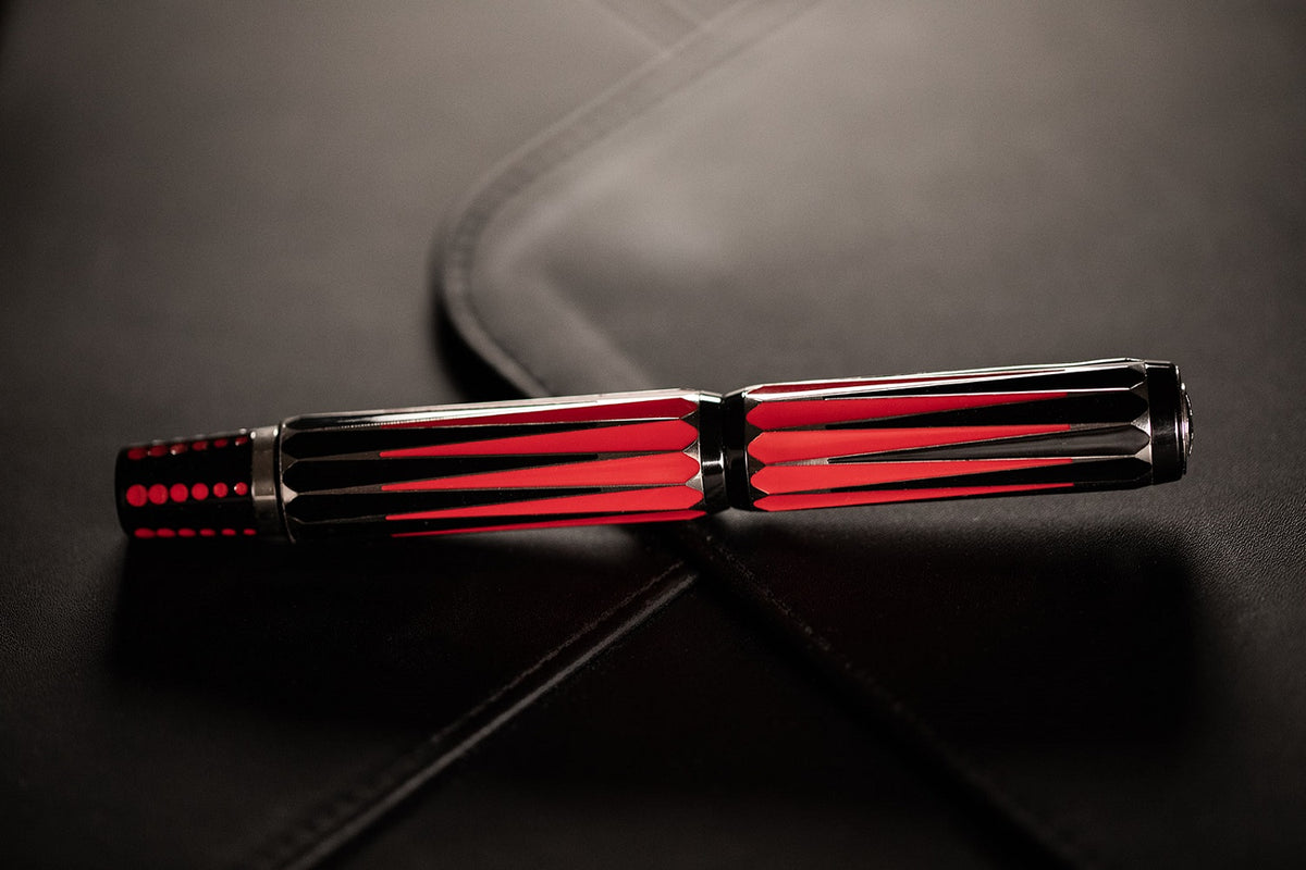 Visconti Ltd. Ed. Backgammon Pip Blind Cap RB Pen | Airline Intl